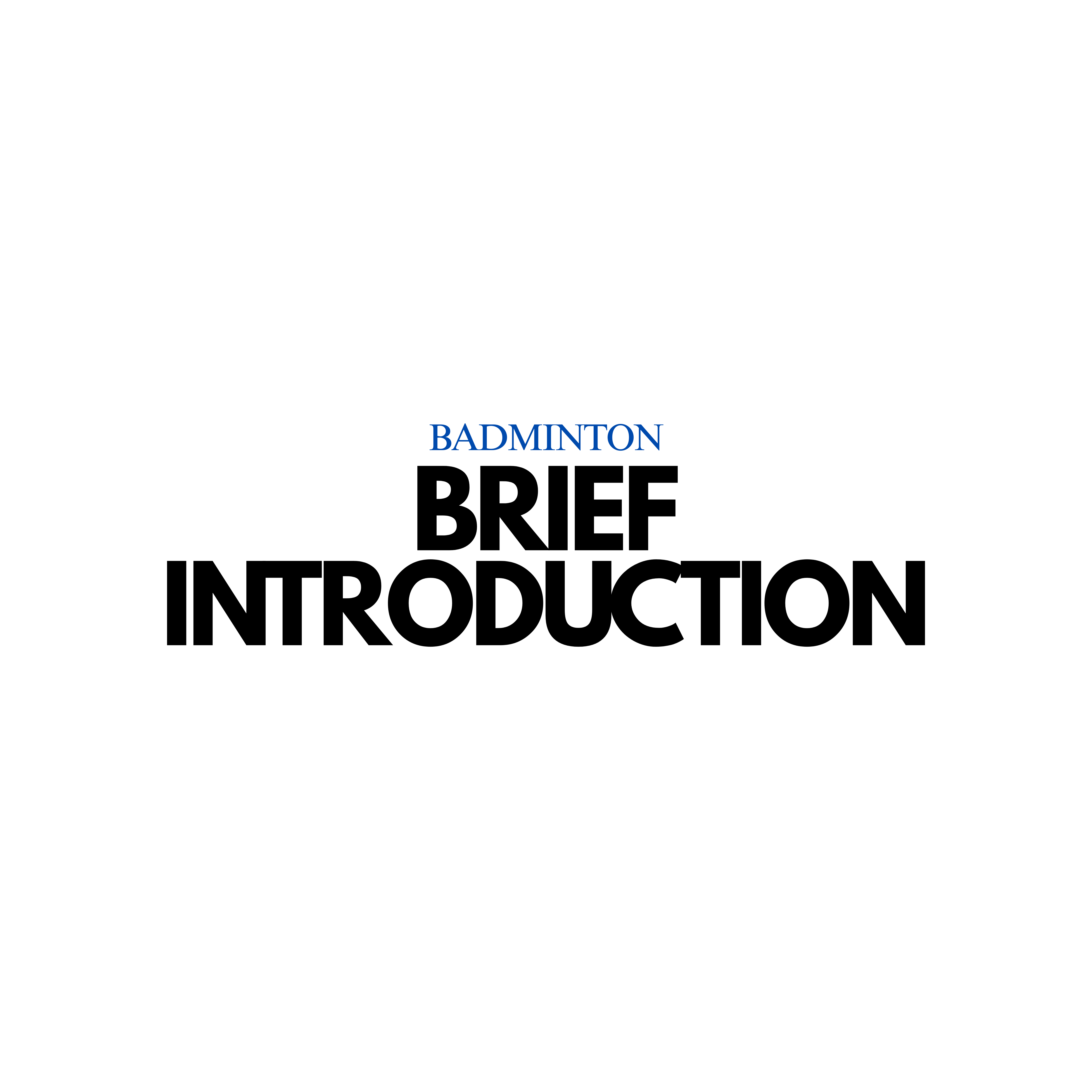 A Brief Introduction to Badminton – Faranroe
